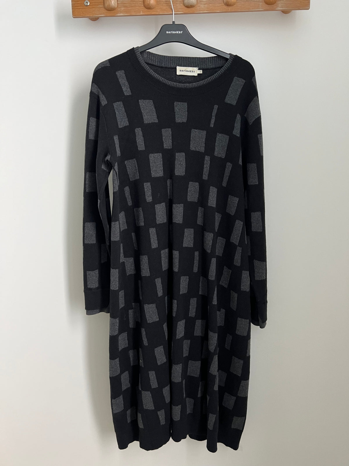 PS Pre Loved - Marimekko Myrk Iso Noppa Knitted Dress Size Small ...