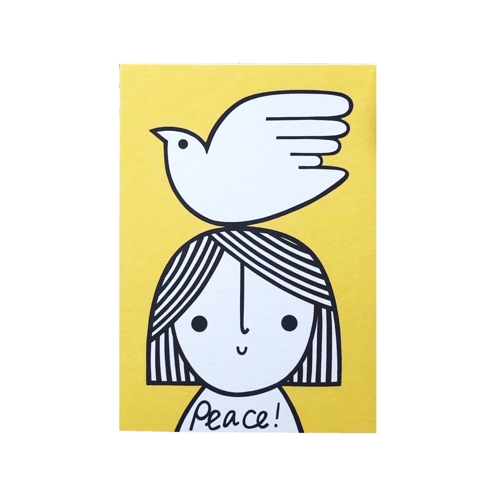 Jane Foster Designs - Peace Postcard – Pappa Sven